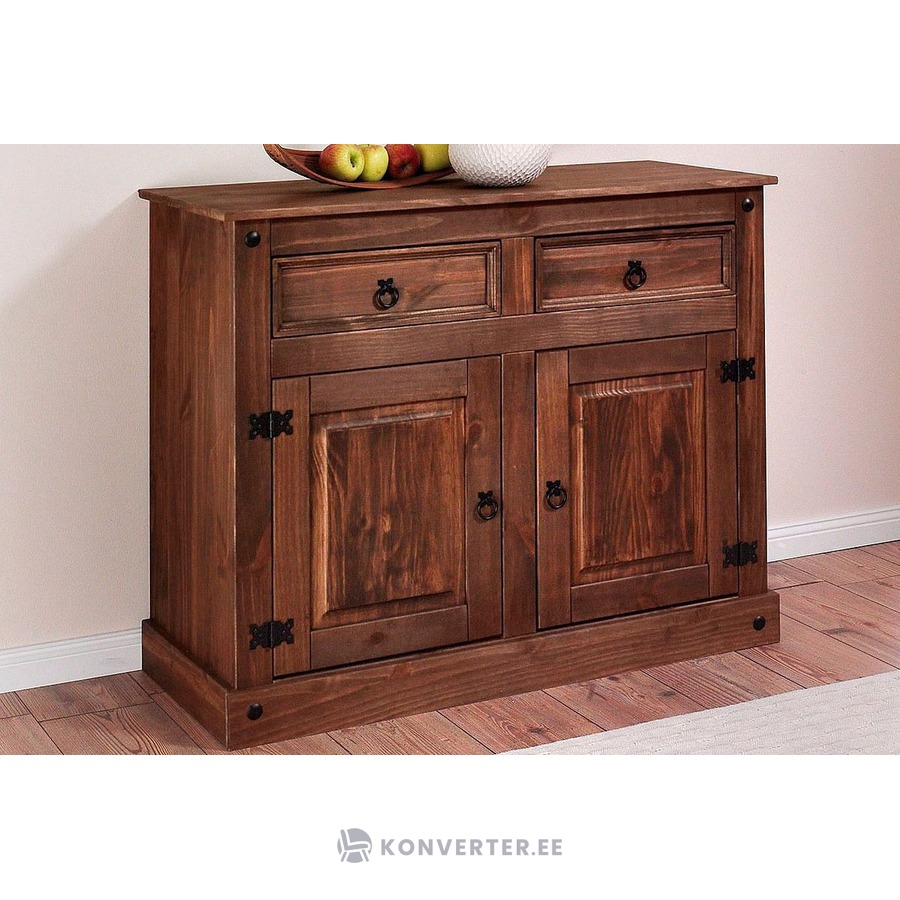 Tumepuun Täispuidust Kummut Mexico - Konverter Sisustuskeskus