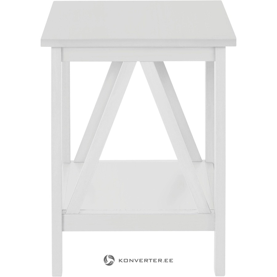 Valge Väike Täispuit Diivanilaud (Timbers) - Konverter Sisustuskeskus